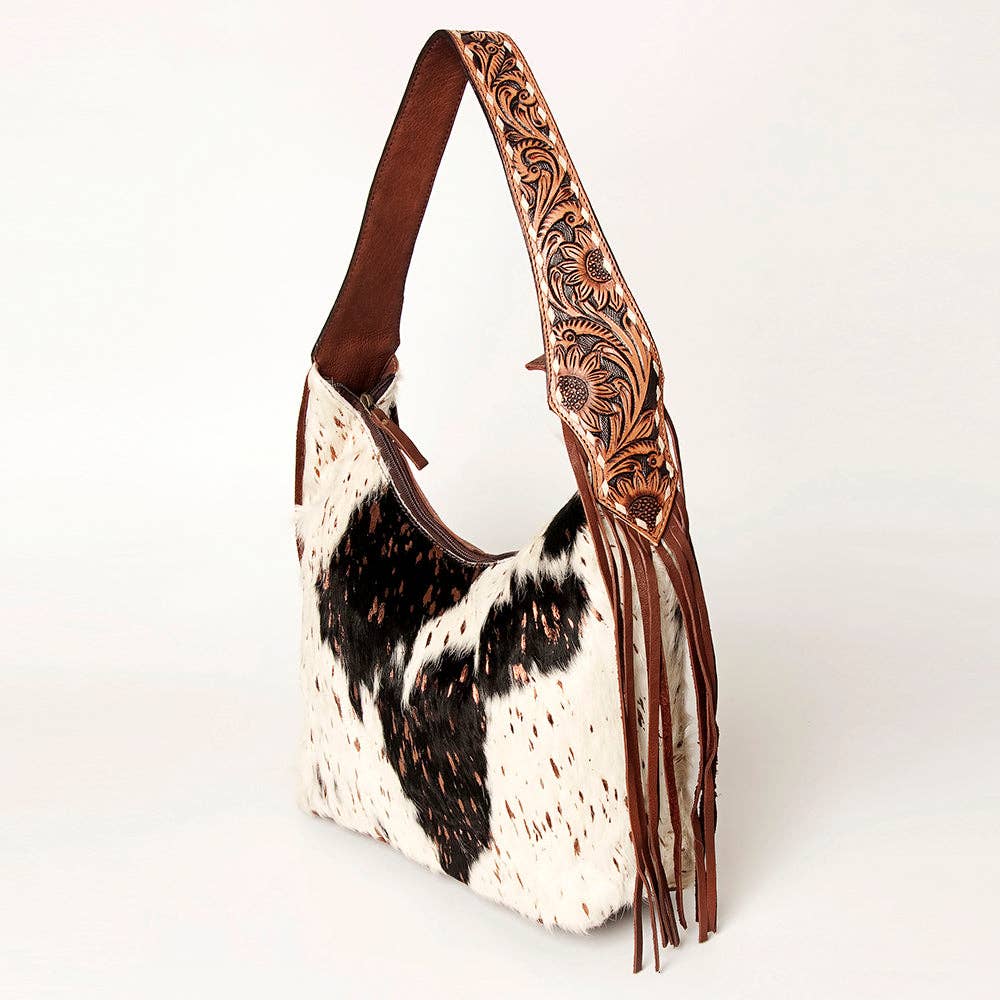 LC-ADBGA223 Hobo Hair On Genuine Western Leather Women Bag – PodunkAnnies
