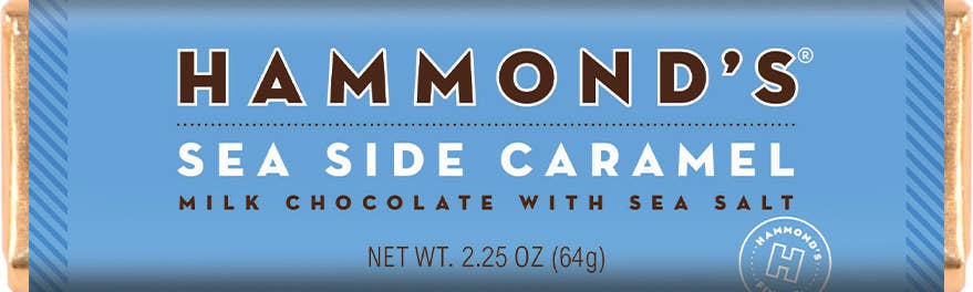 Natural Sea Side Caramel Milk Chocolate Candy Bar 2.25oz – PodunkAnnies